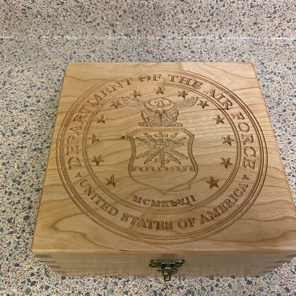 Air Force Shadow Box - Etsy