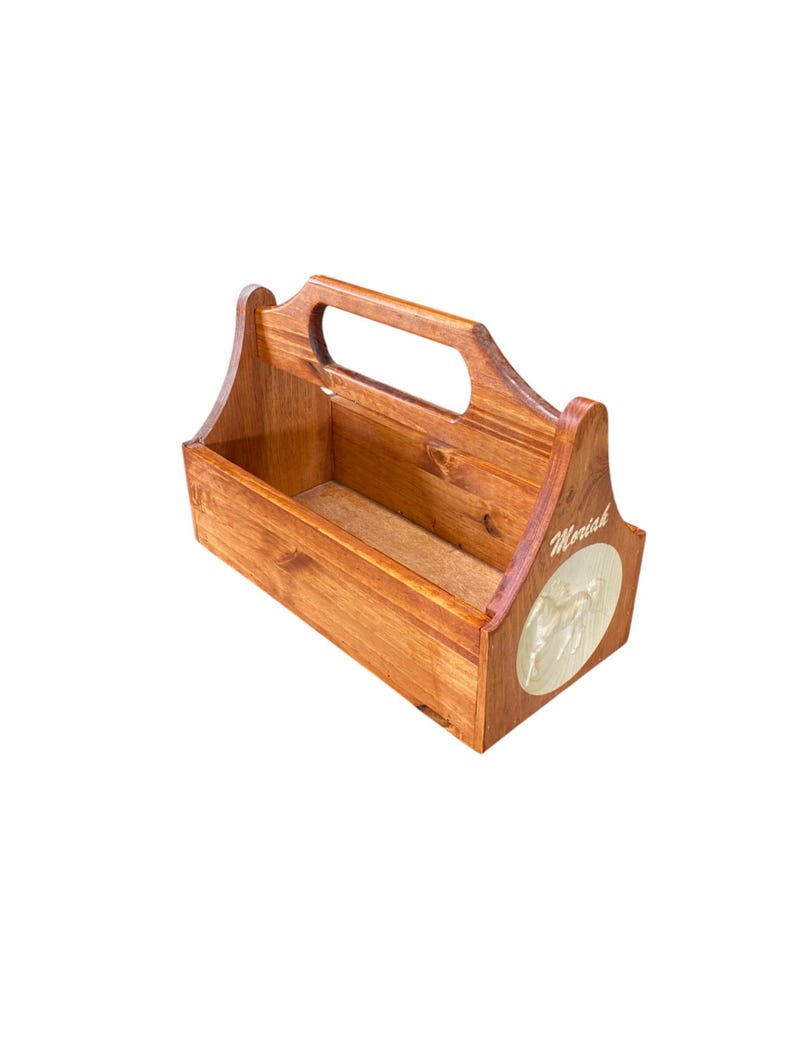 All Wood Garden Tote - Grooming Box/tool Box/ Horse Grooming Tote - Etsy
