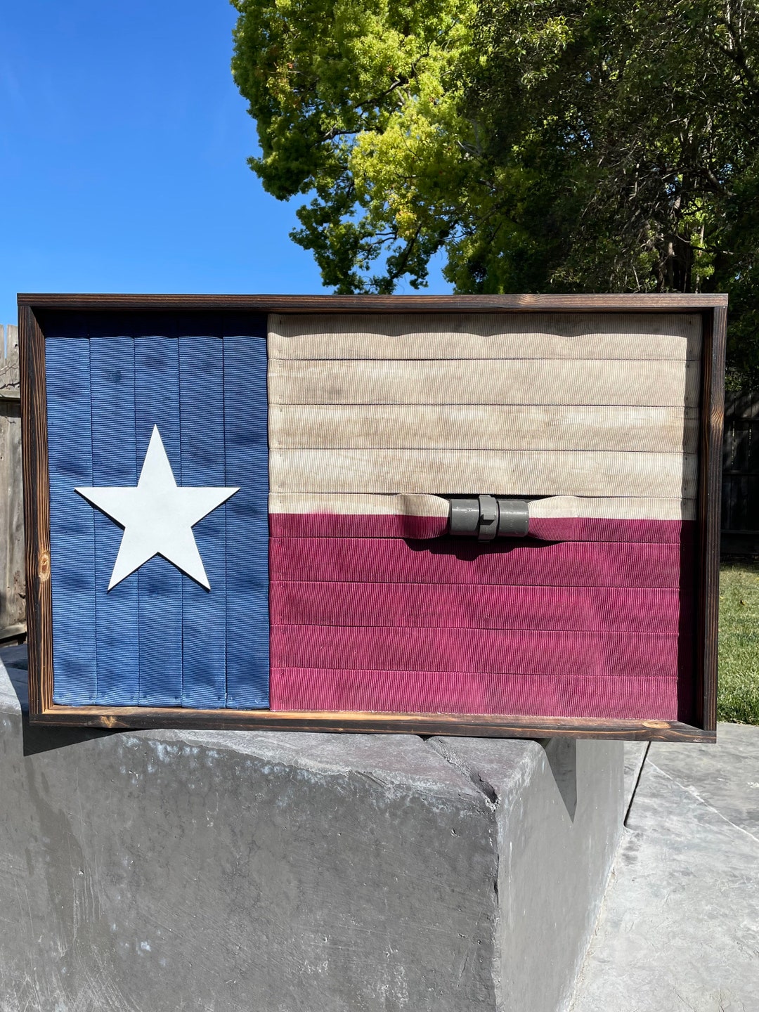 Texas Fire Hose Flag - Etsy