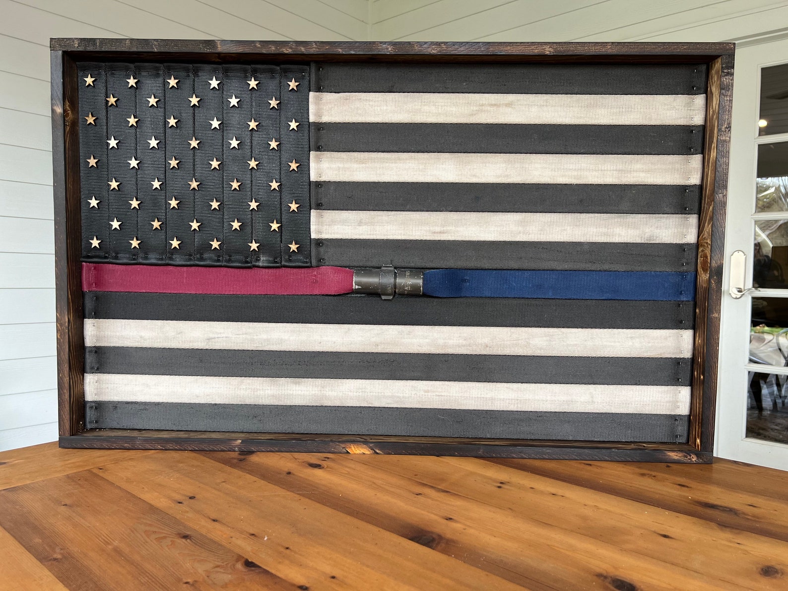 Fire Hose Flag multiple Options - Etsy