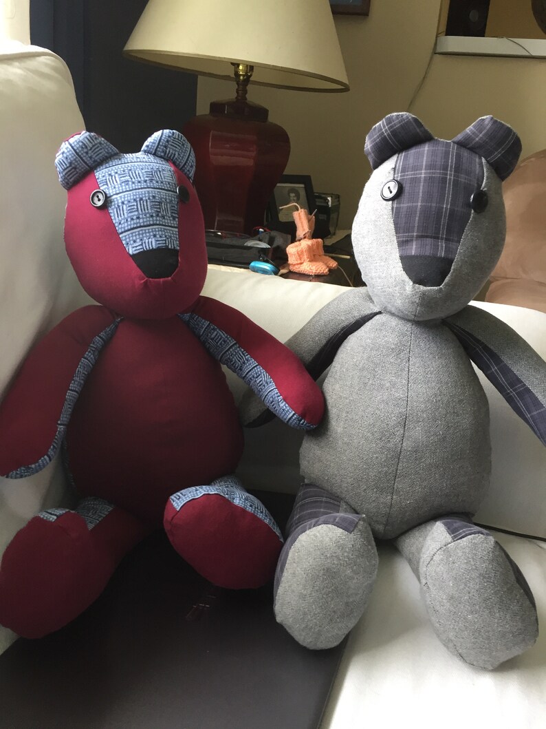 Memory Bears - Custom Made - Etsy
