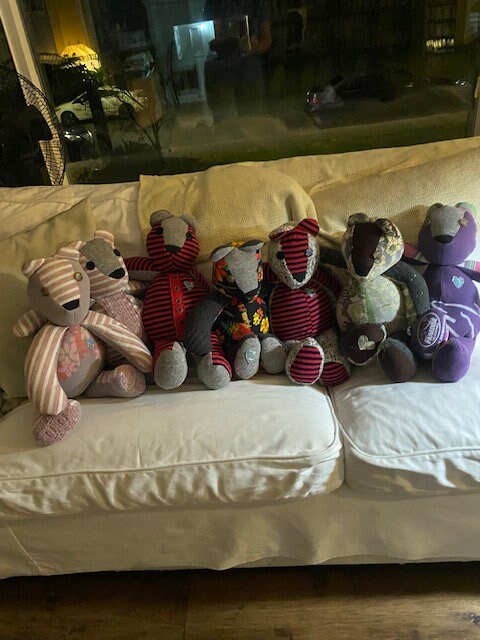 Memory Bears - Custom Made - Etsy