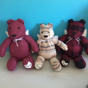 Memory Bears - Custom Made - Etsy