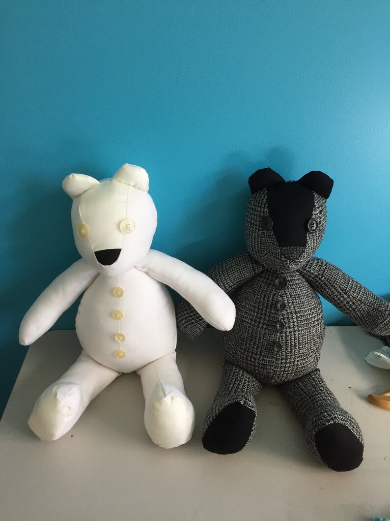 Memory Bears - Custom Made - Etsy