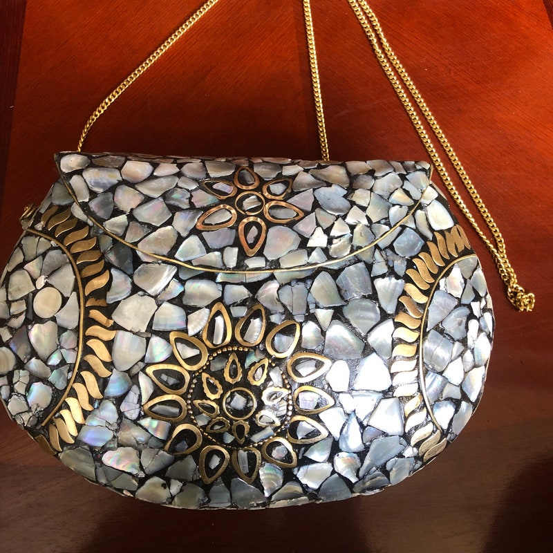 Antique Shell Purse - Etsy