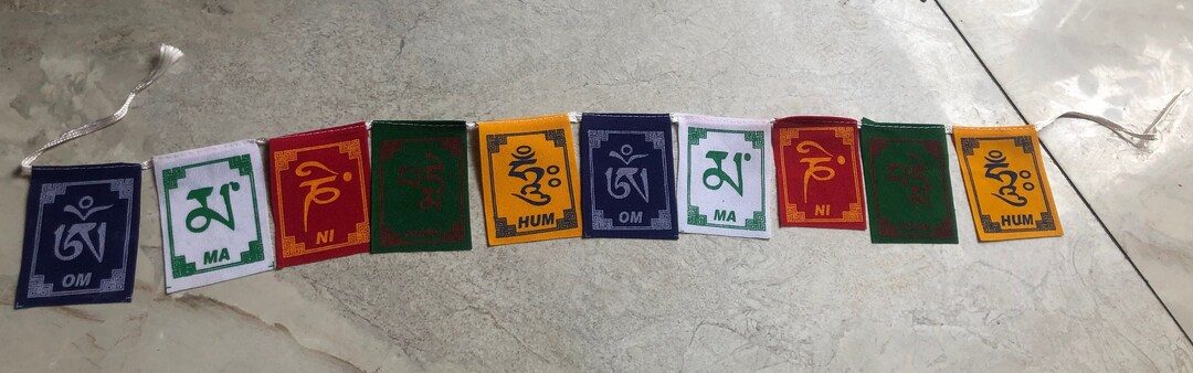 Tibetan Tibet Religious Prayer Flags Writing Prayer Ethnic Flags ...