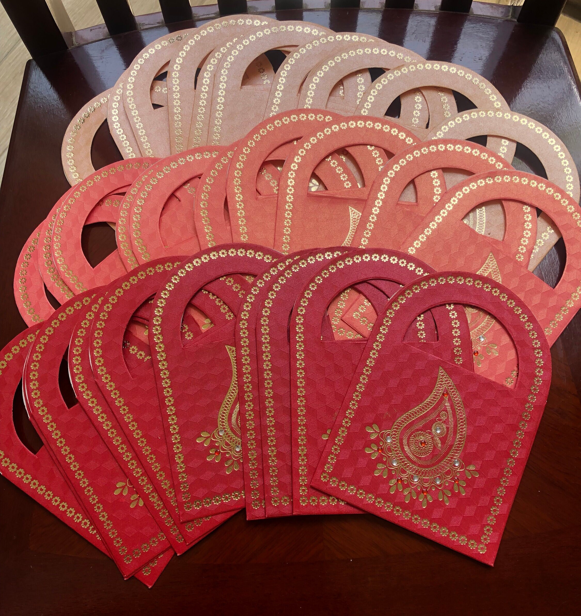 Set of 30. Envelopes for Money/shagun Indian Pink/red/beige Cash Holder ...