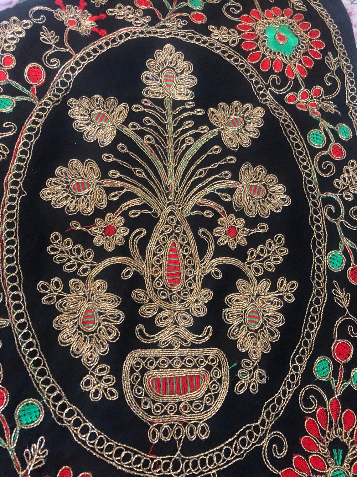 Indian Ethnic Vest/waist Coat Traditional Hand Embroidered Beautiful ...