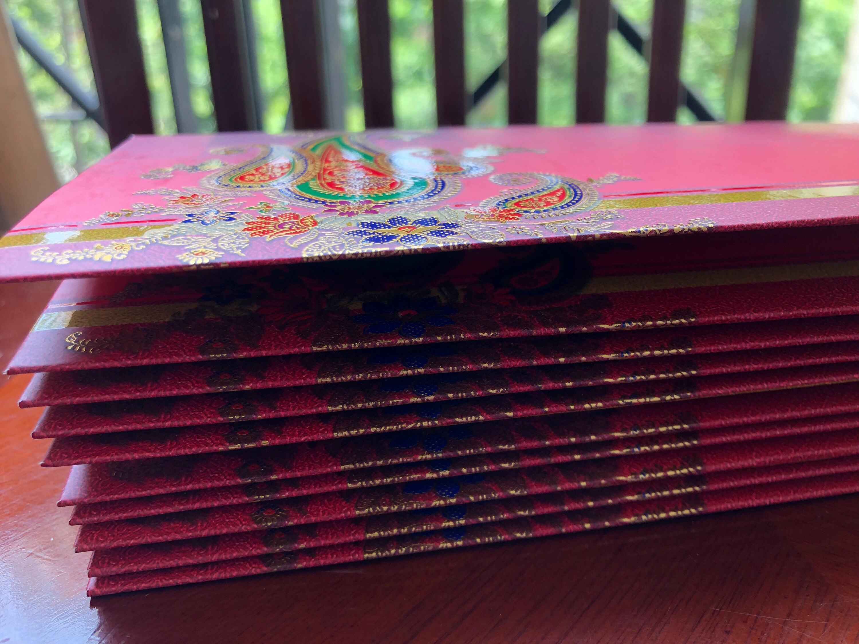 Buy Red Ambi Shagun Envelope. Set of 10 Traditional Pop-up Shagun ...