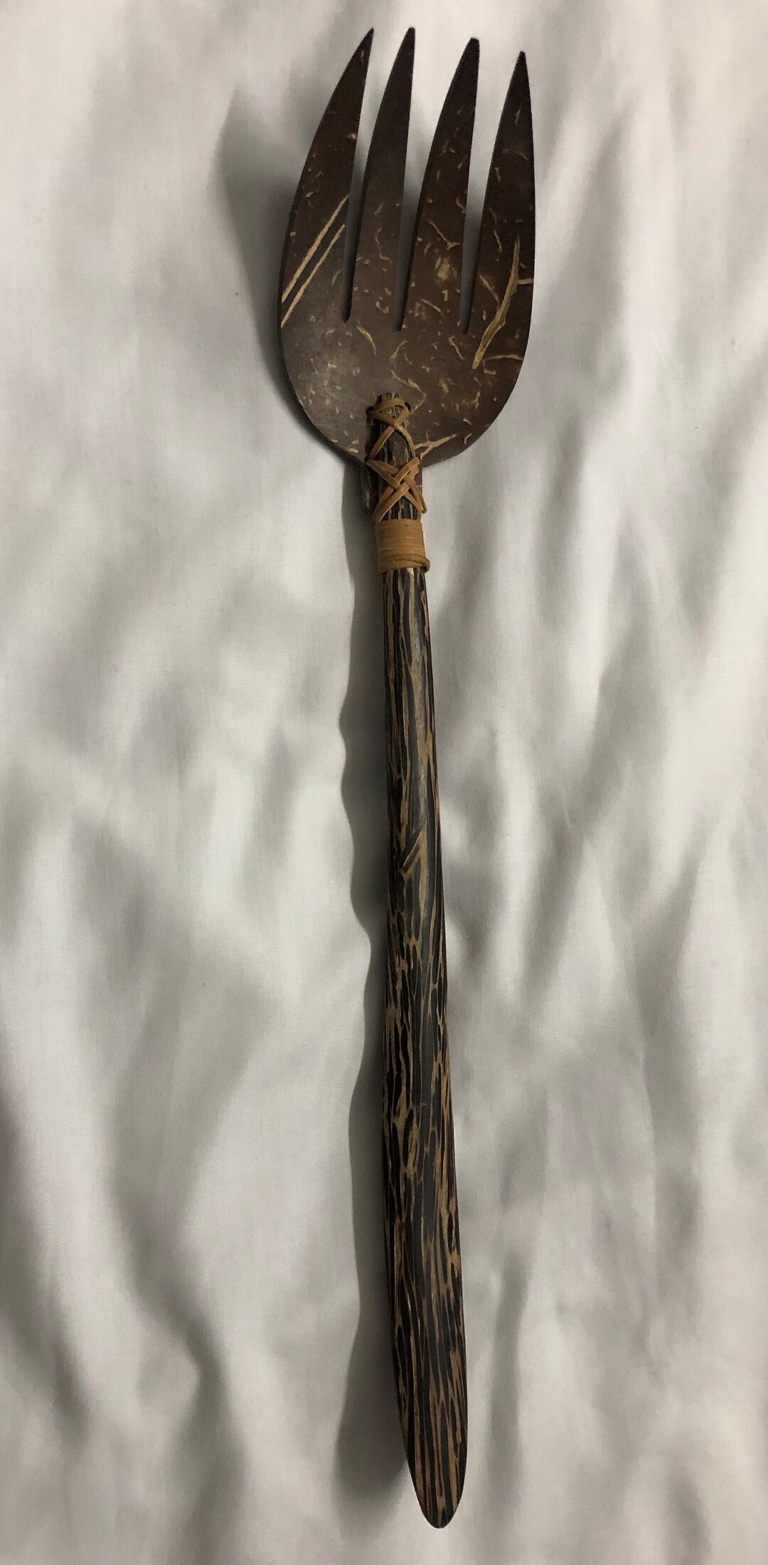 Coconut Shell Serving Fork Eco-friendly Coconut Shell Large Serving ...