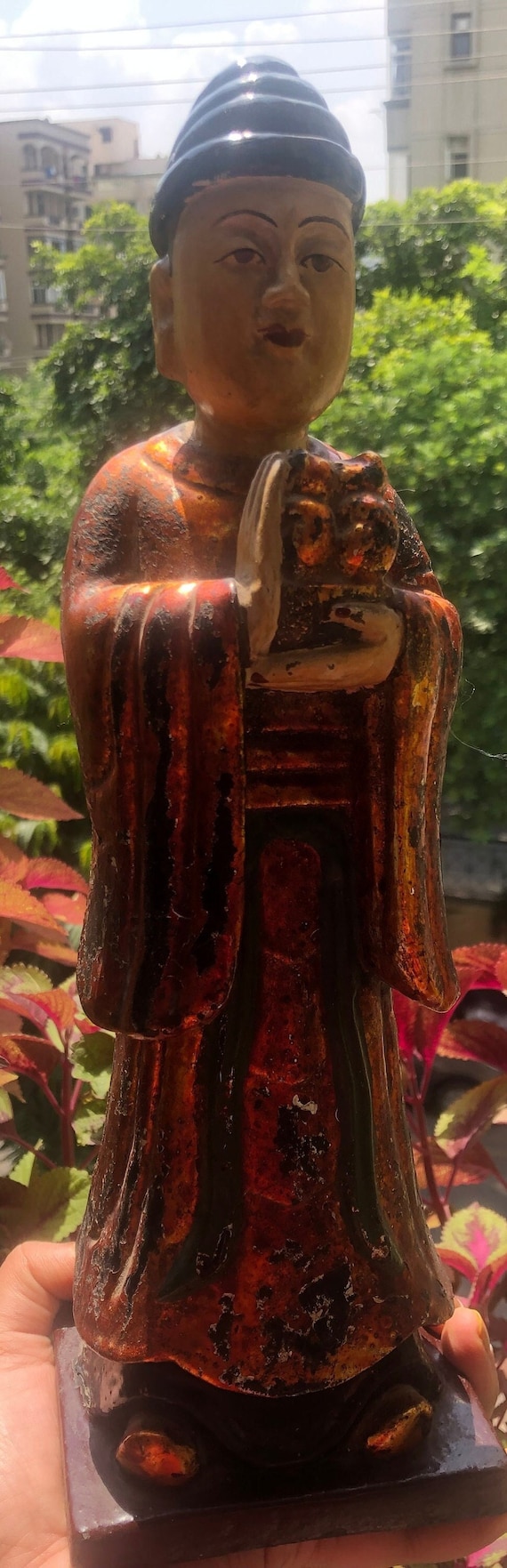 Traditional Vietnam Statue Vietnam Man Vintage Traditional - Etsy