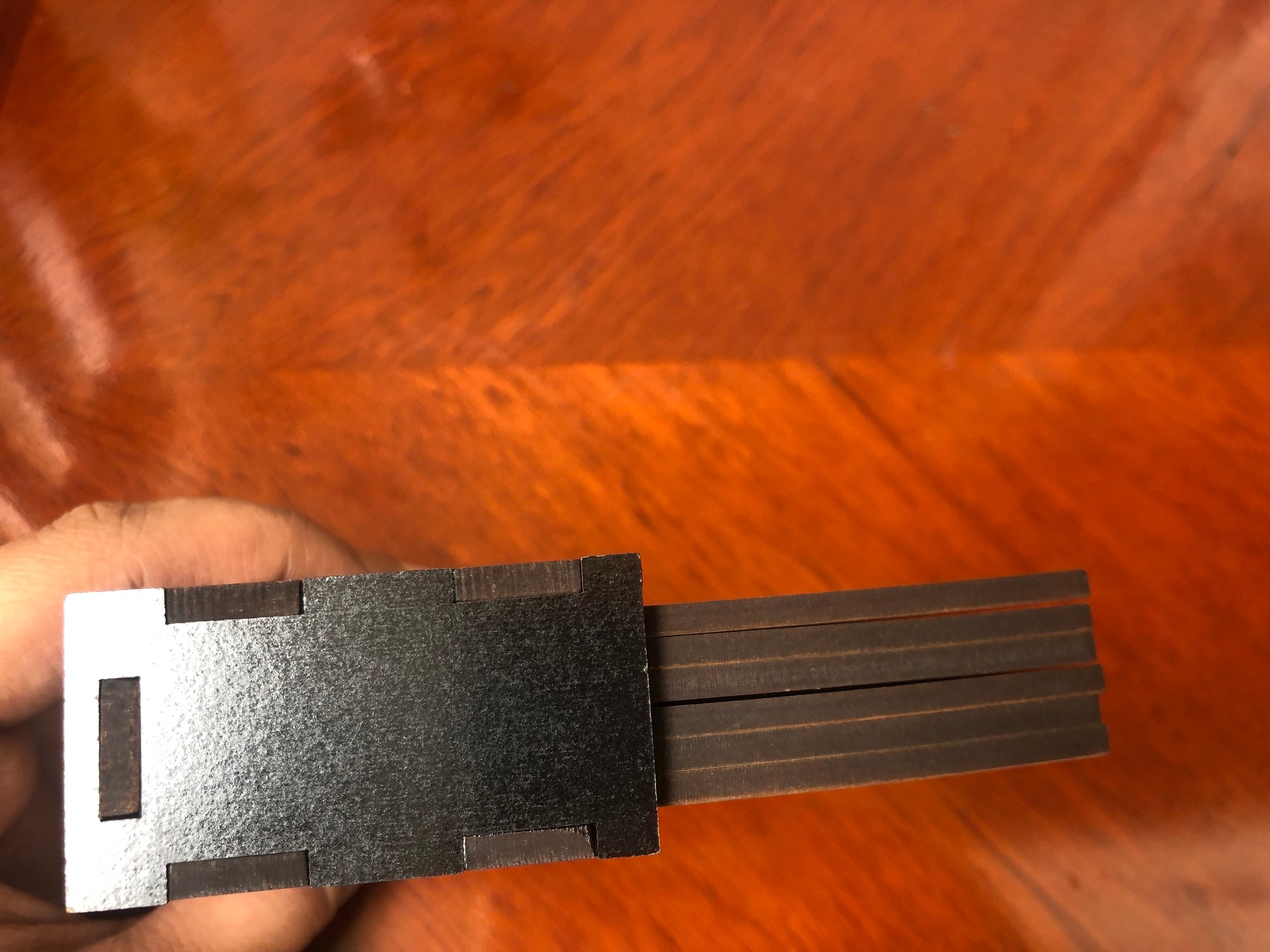 Set of 6 Coasters With Stand. Beautiful Traditional Ethnic Wood Chai ...