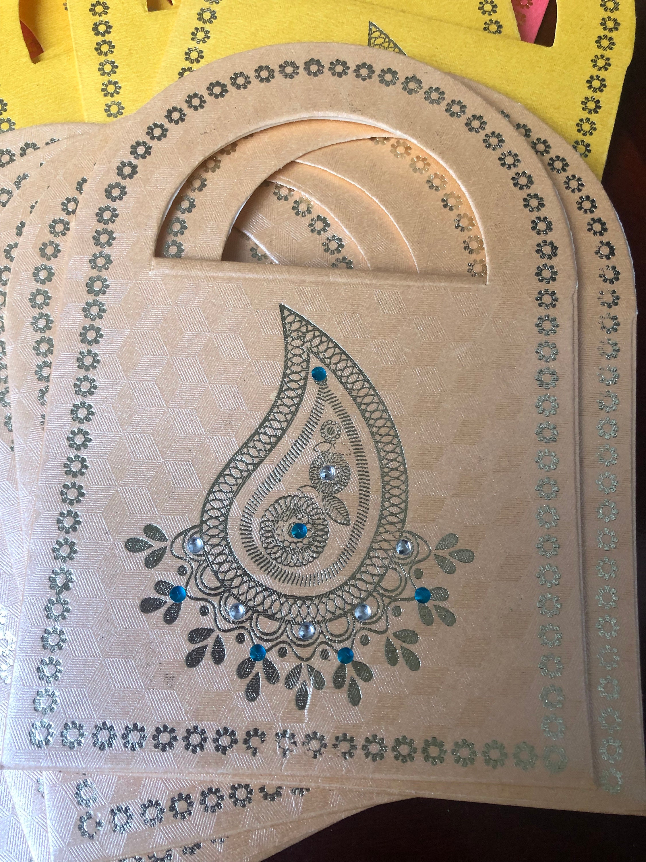 Set of 30. Envelopes for Money/shagun Indian Pink/yellow/beige Cash ...