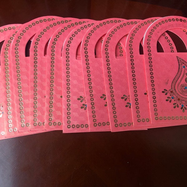 Pakistani Wedding Envelopes Cash - Etsy