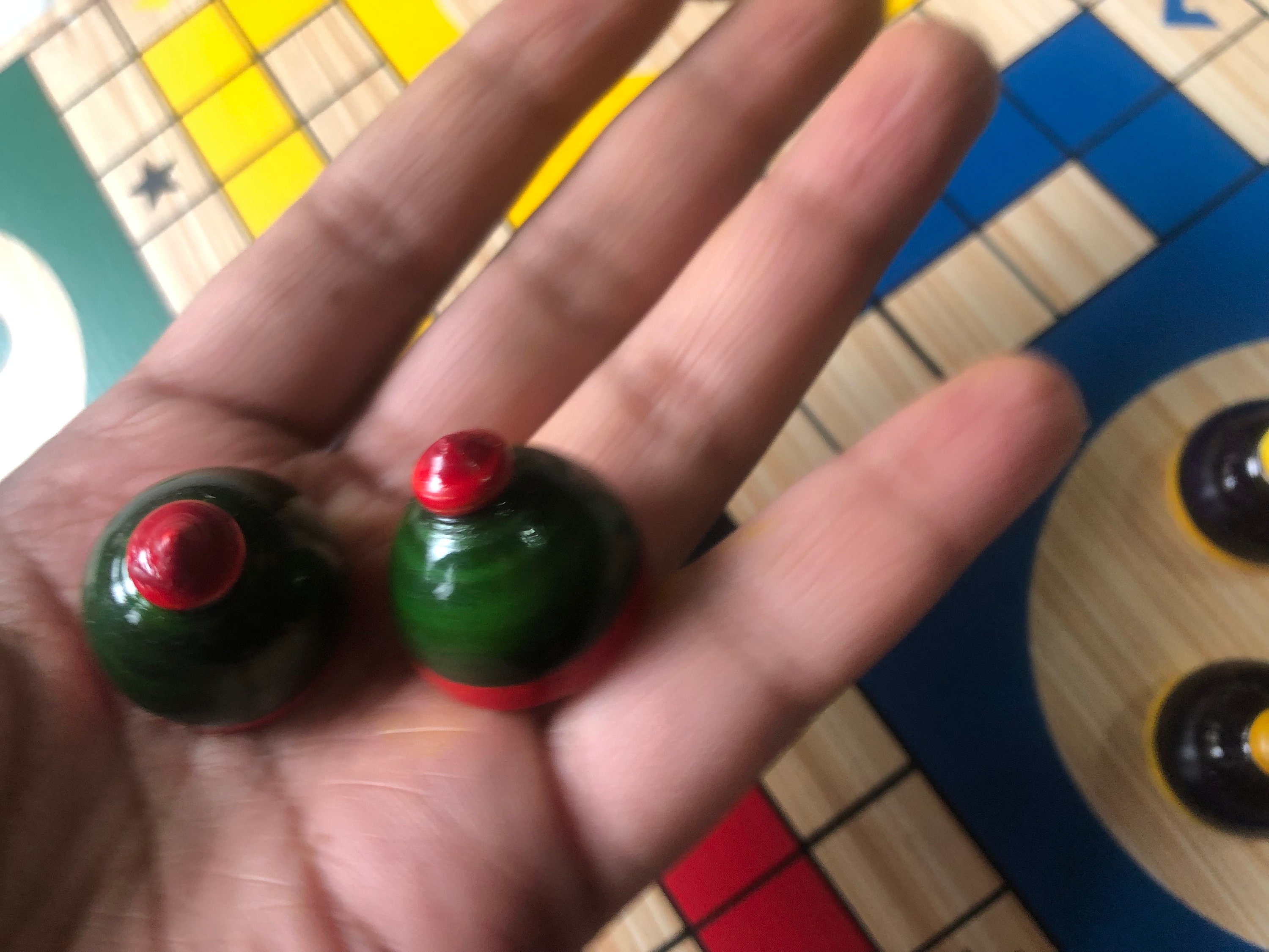 Channapatna Wood Ludo/snakes and Ladder Game Handmade Indian Ludo Wood ...