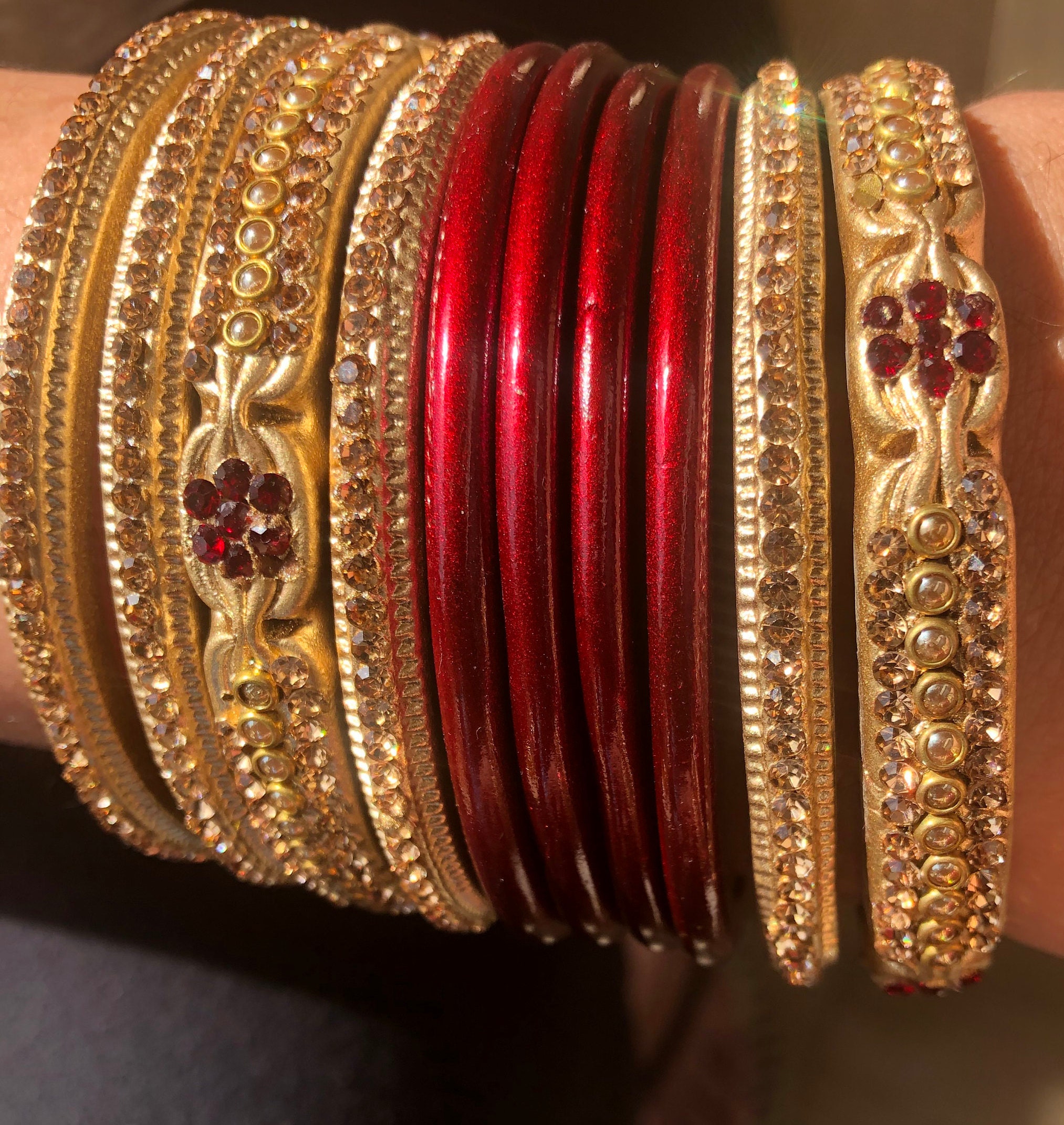 Beautiful Lac Indian Chuda/chooda Bridal Wedding Bangles - Etsy