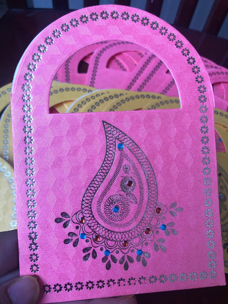 Set of 30. Envelopes for Money/shagun Indian Pink/yellow/beige Cash ...