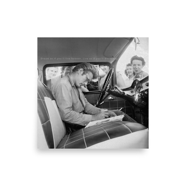 James Dean Autograph - Etsy