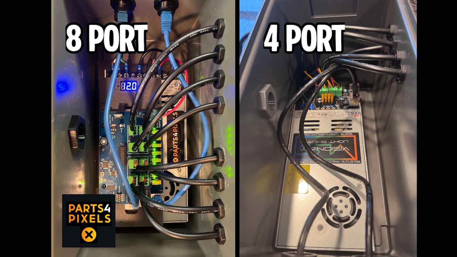 4 and 8 Port Falcon Long Range Smart Receiver Enclosures - Etsy