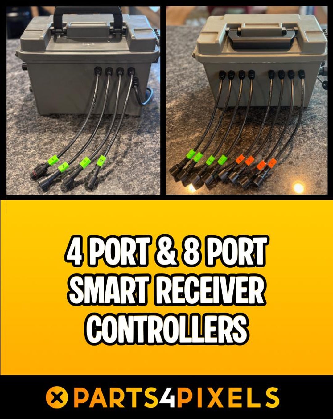 4 and 8 Port Falcon Long Range Smart Receiver Enclosures - Etsy
