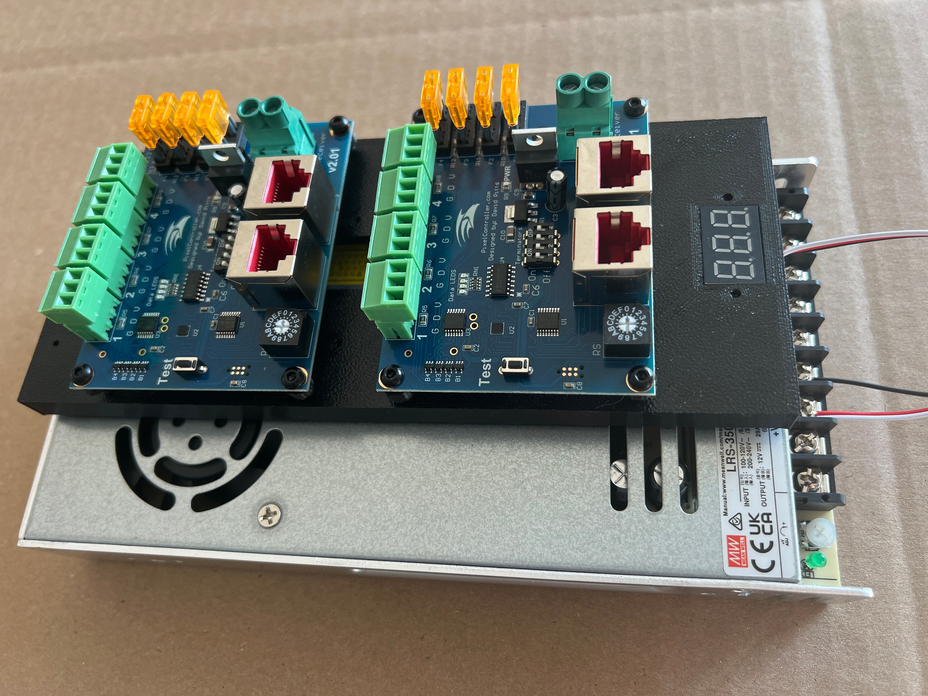 Universal PSU Mount (includes Voltage Meter and Hardware) - Etsy