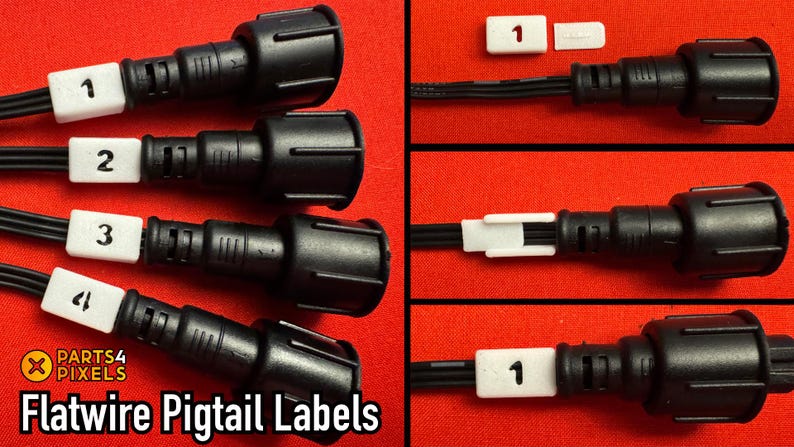 Flatwire Labels (3 Wire) - Etsy