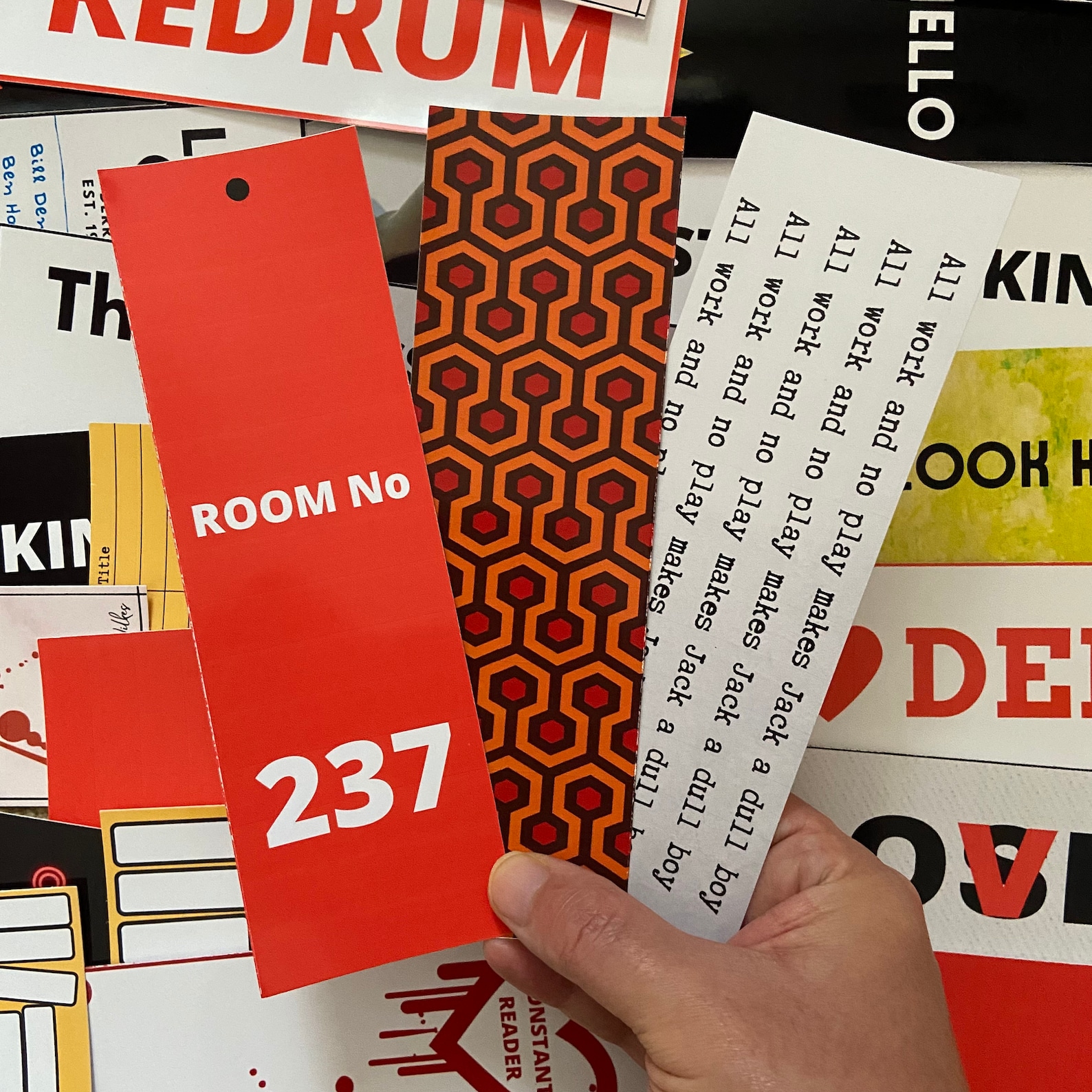 Stephen King Printable Bookmarks. the Shining Bookmarks PDF File ...