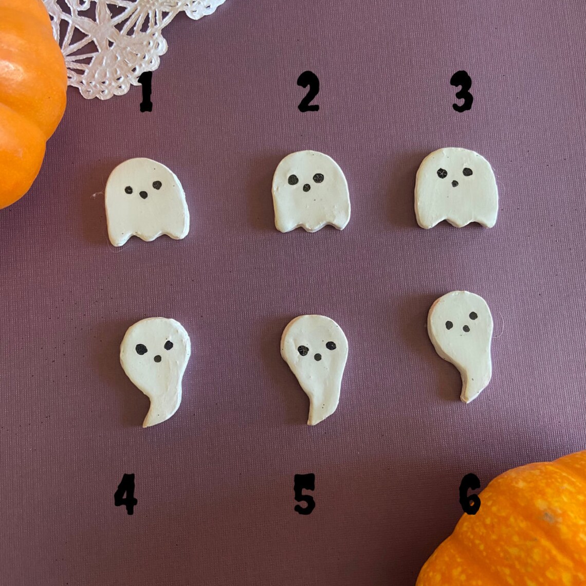 Halloween Polymer Clay Pins | Halloween Pins | Spooky Pins | Clay Pins ...