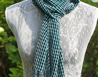 Houndstooth Scarf - Etsy