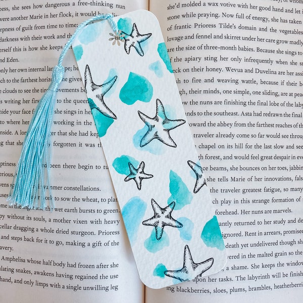 Starfish Bookmark - Etsy