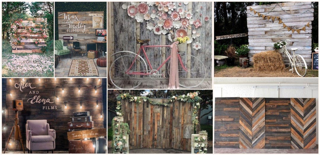 Bespoke Wooden Backdrops & Photo Booths Freestanding or Wall Mounted - Etsy