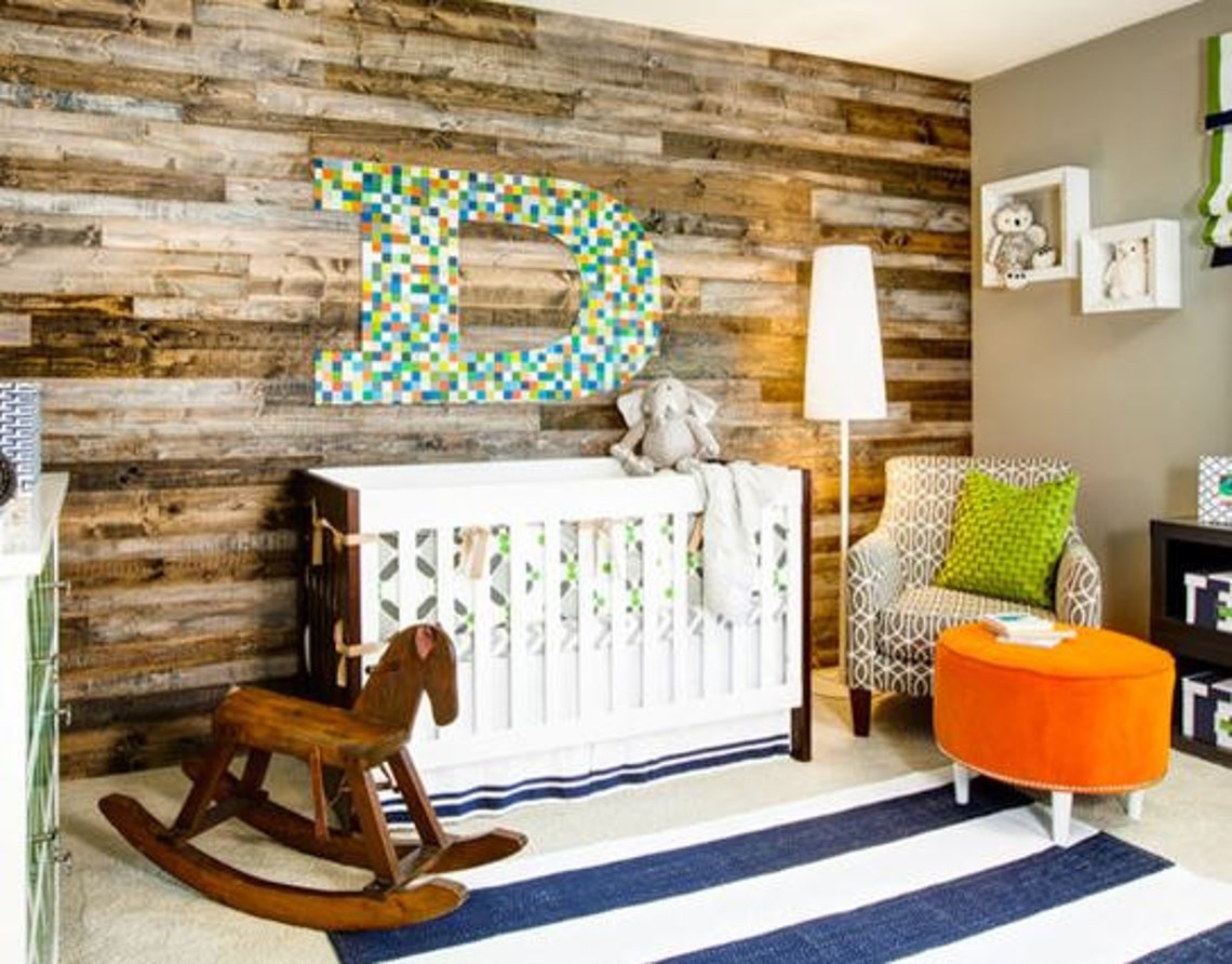 Reclaimed Rustic Pallet Wall Timber Wall Shabby Chic Wall - Etsy