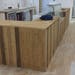 Bespoke Reception Counter Reclaimed Rustic Furniture Shop Office ...