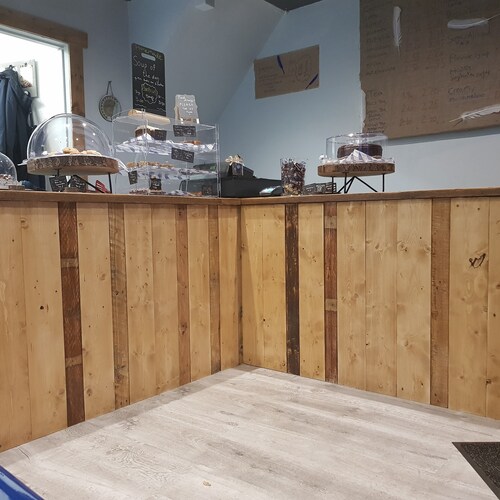 Bespoke Reception Counter Reclaimed Rustic Furniture Shop - Etsy UK