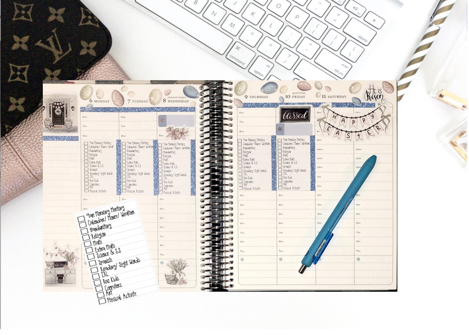 Customizable To Do List/ Homeschooling/ Subject Tracker | Etsy
