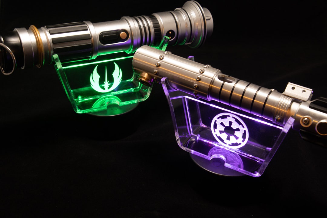 Light-up LED Lightsaber Stand - Etsy