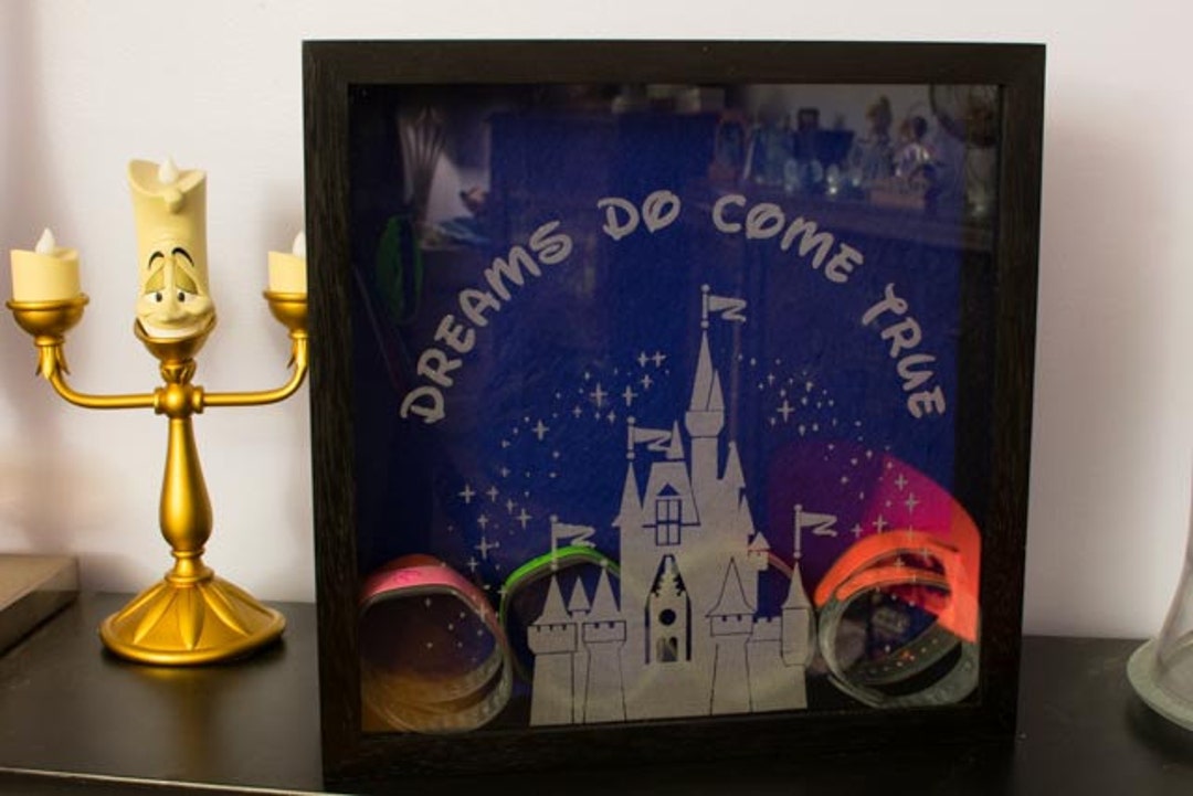 Disney Inspired Magicband Shadow Box - Etsy