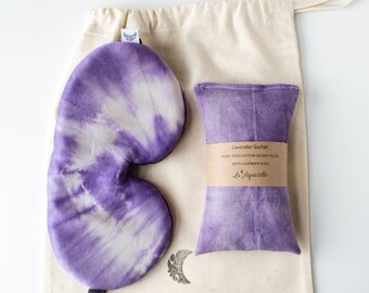 Tea Sleeping Set Eye mask organic sleep mask travel mask | Etsy