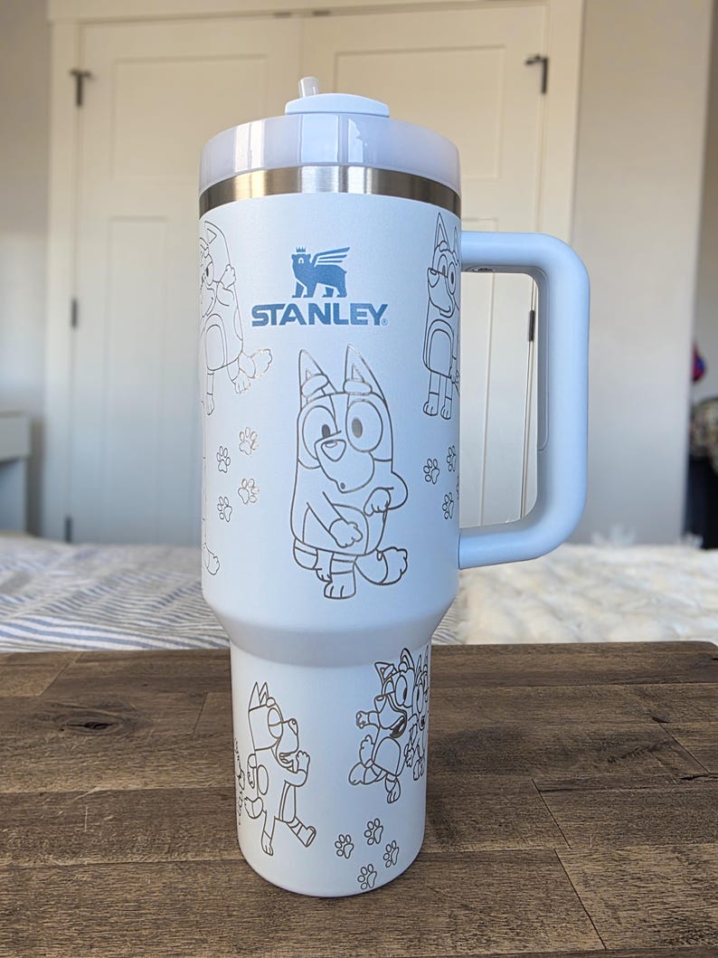 Dog Stanley - Personalized Dog Tumbler - Laser Engraved Dog Stanley ...