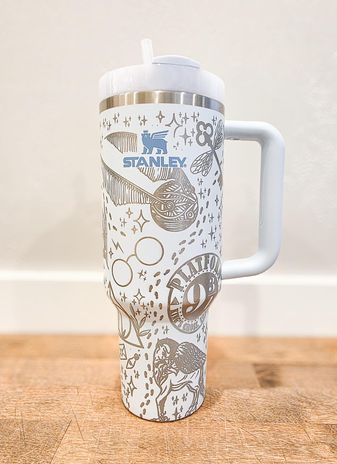 Personalized Harry Potter Stanley Tumbler - Laser Engraved 40oz Cup - Etsy