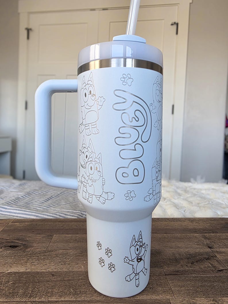 Dog Stanley - Personalized Dog Tumbler - Laser Engraved Dog Stanley ...