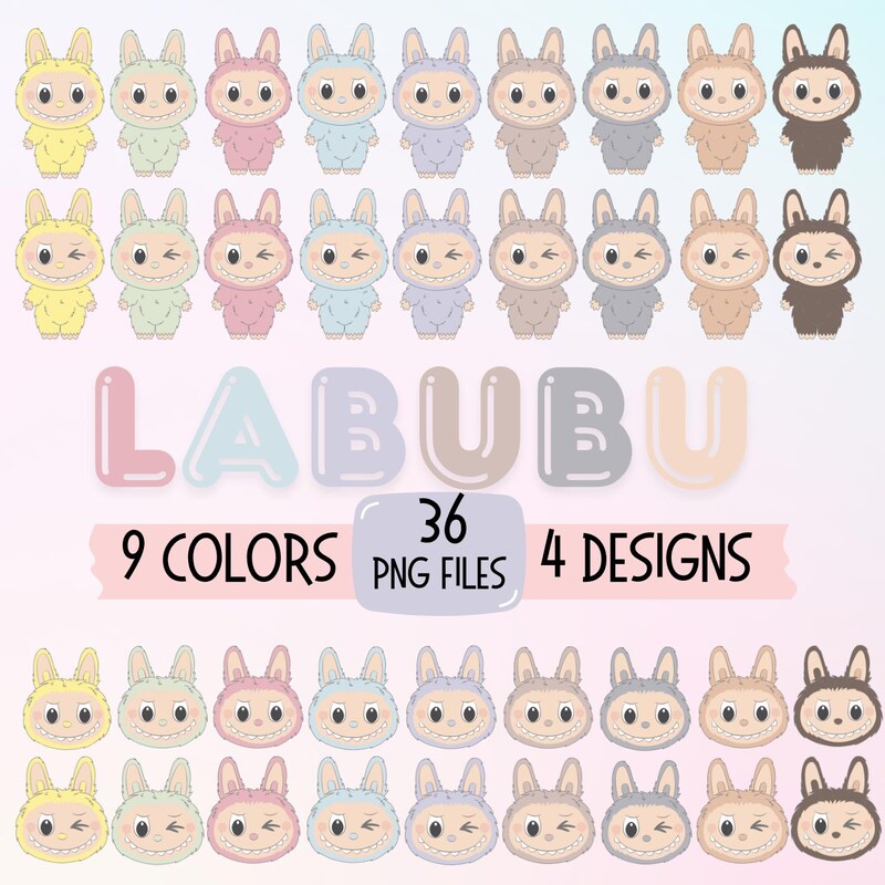 Labubu Png Transparent - Etsy