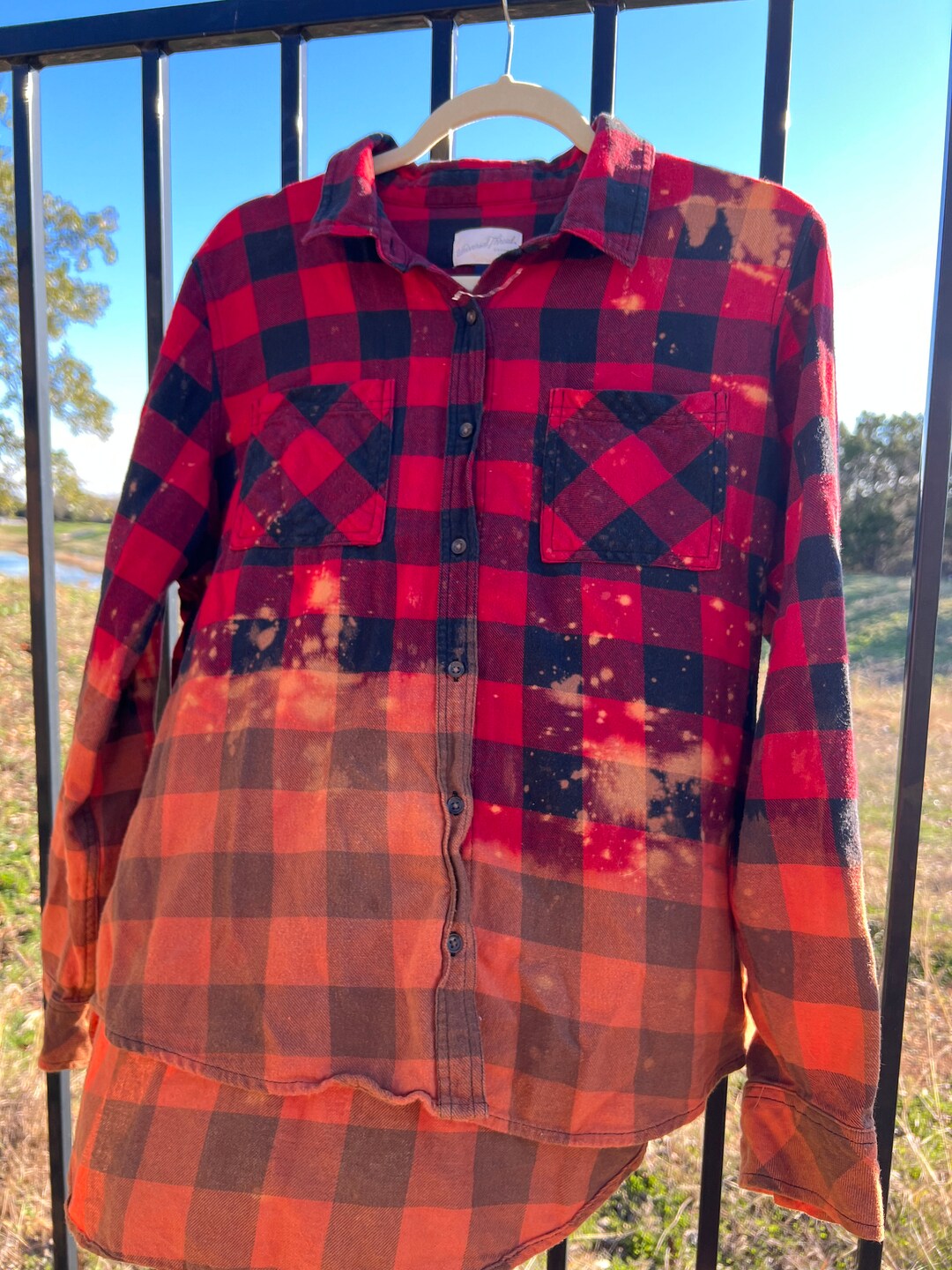 Acid Washed Flannel - Etsy