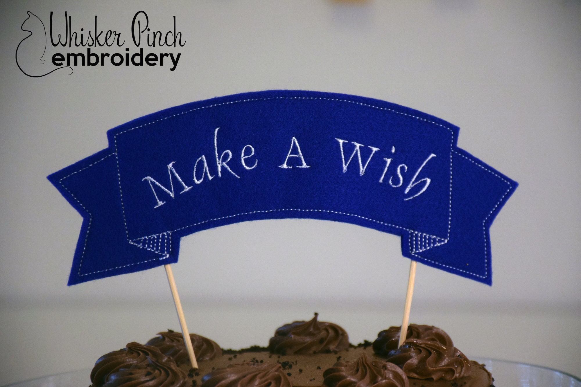 ITH Cake Banner/ Dessert Topper - Machine Embroidery Design - Etsy