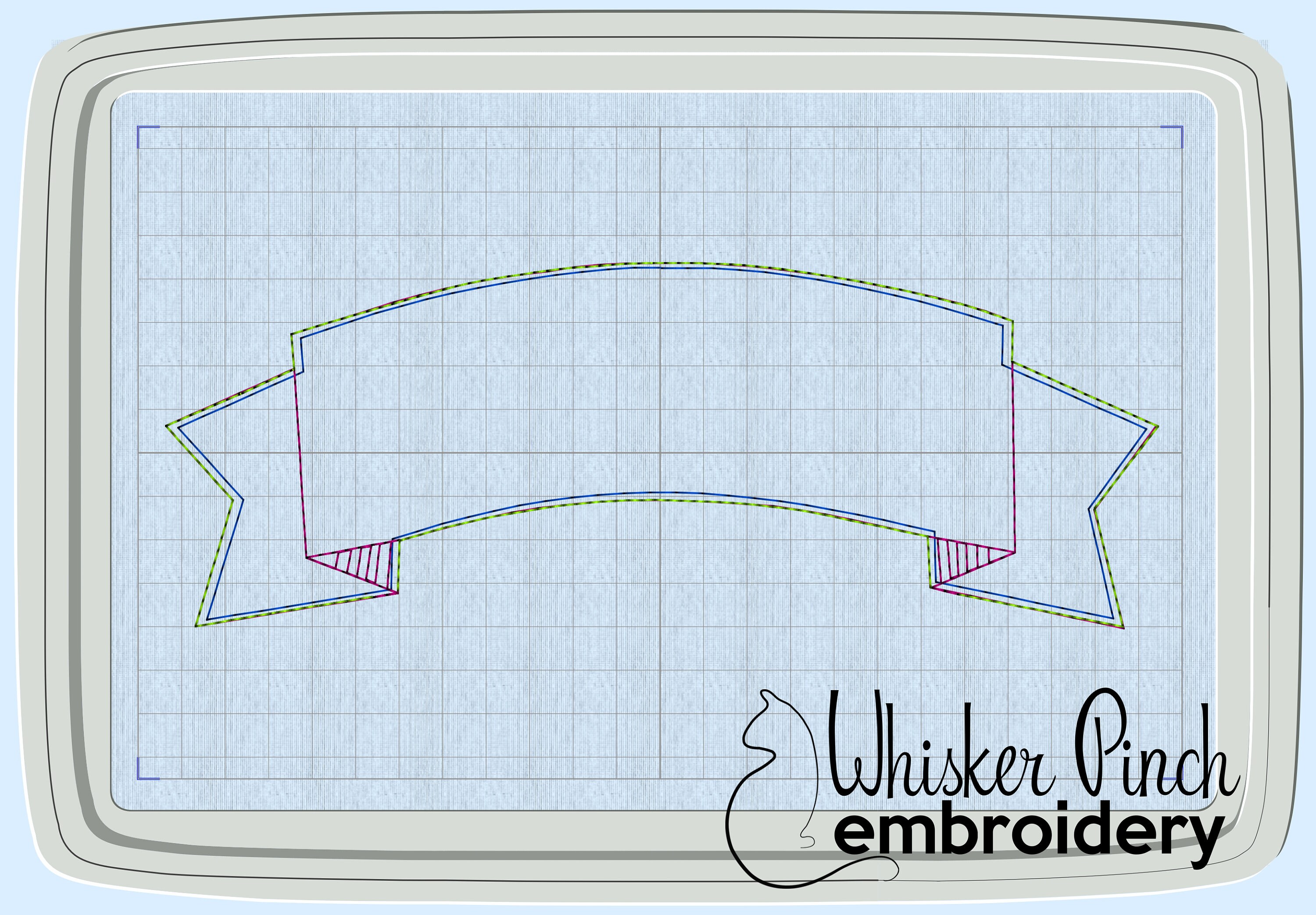 ITH Cake Banner/ Dessert Topper - Machine Embroidery Design - Etsy