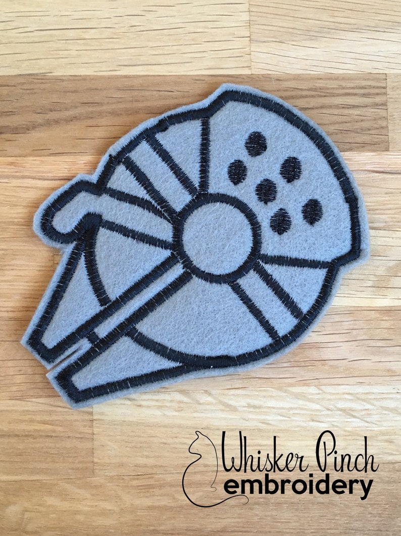 ITH Star Wars Millennium Falcon Bunting/ Garland - Machine Embroidery ...