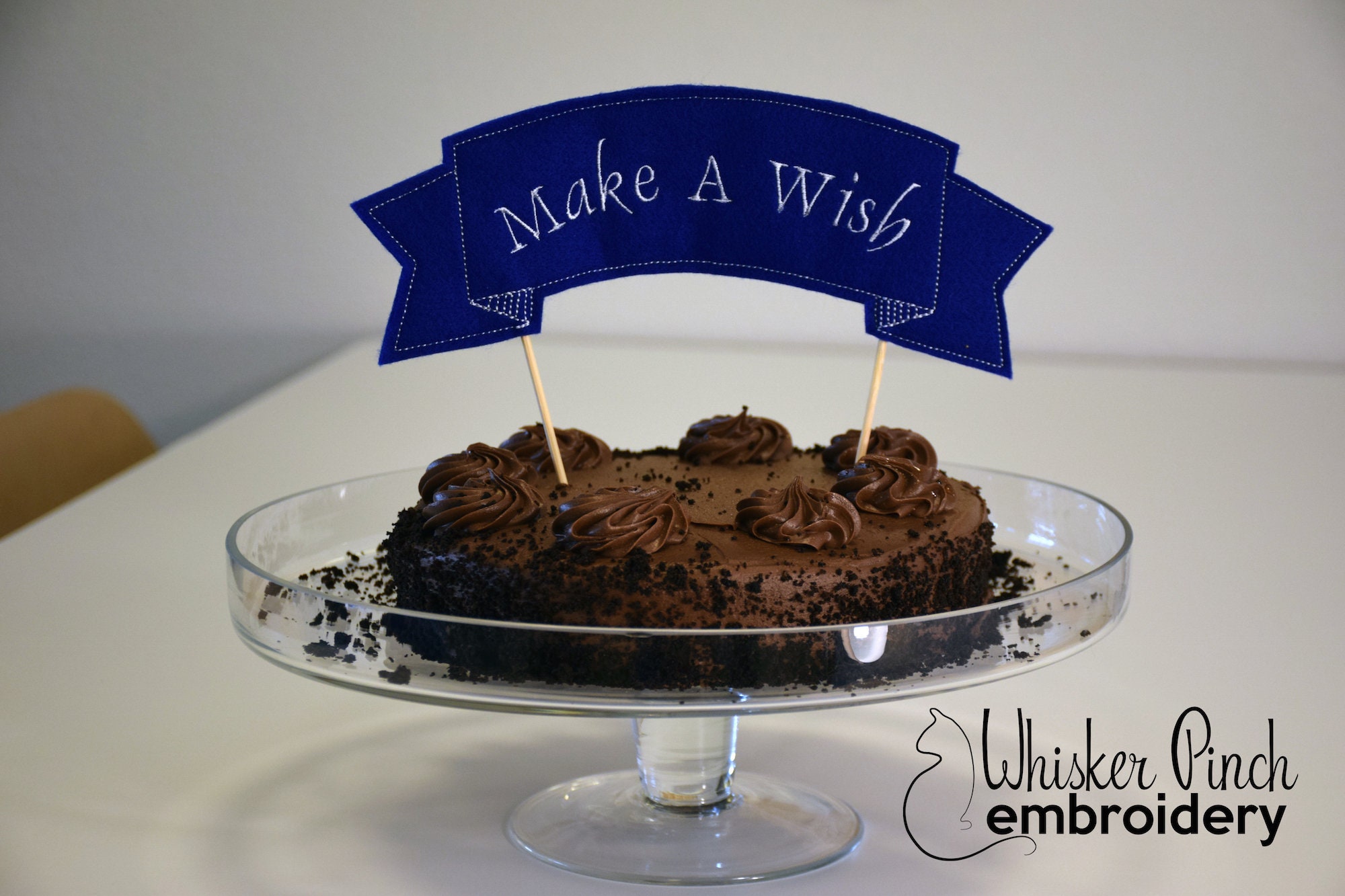 ITH Cake Banner/ Dessert Topper - Machine Embroidery Design - Etsy
