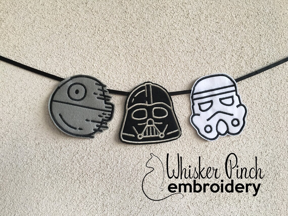 ITH Star Wars Millennium Falcon Bunting/ Garland Machine | Etsy