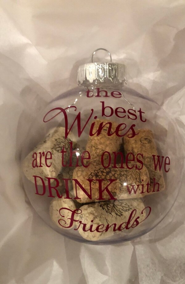 Cork Crown, Pearls and Diamonds, Birthday Gift, Christmas Gift, Wine ...