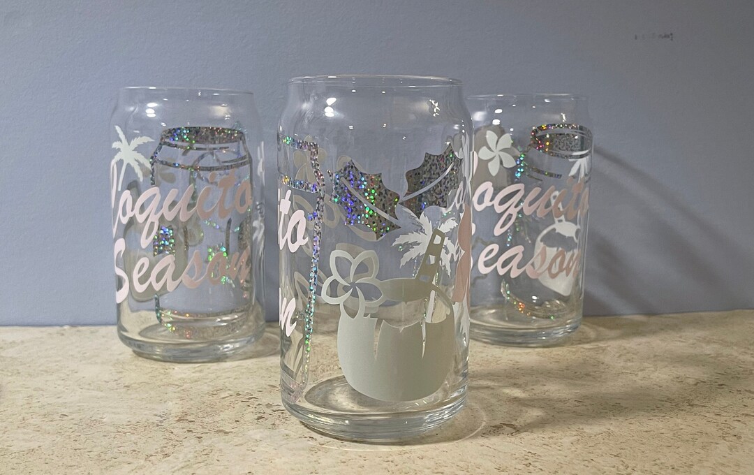 Coquito Season Color Changing Original Libbey 16oz Glass Can - Etsy